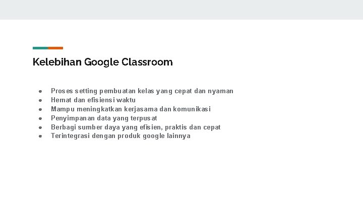 Google Classroom Kelola pengajaran dan pembelajaran dengan Classroom