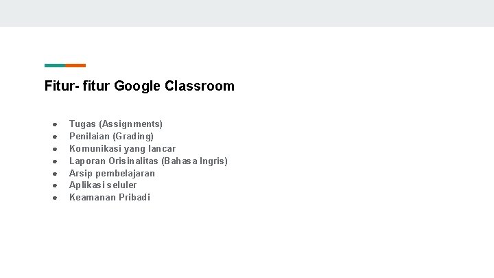 Google Classroom Kelola pengajaran dan pembelajaran dengan Classroom