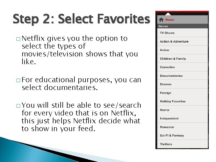 Netflix as an Educational Tool By Carolyn Barone