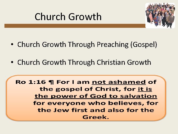 Lessons From Acts Lesson 9 Church Growth A