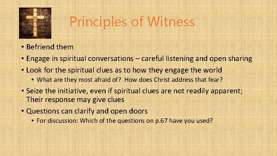 How to Share Christ With Your Friends of