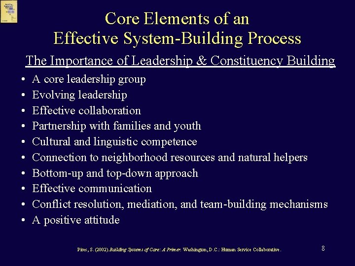 Primer Hands OnChild Welfare THE SKILL BUILDING CURRICULUM