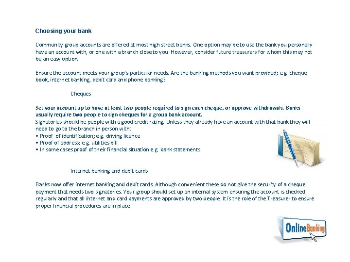 How To Set Up A Group Bank Account