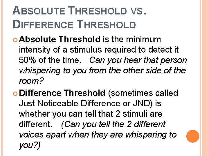 CONFUSING PAIRS OF TOPICS IN AP PSYCHOLOGYFINAL REVIEW