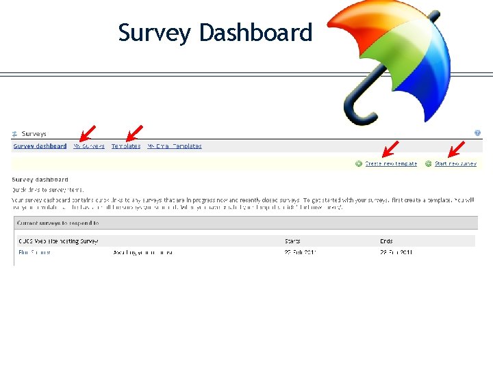 Web Learn Surveys IT Learning Programme Todays arrangements