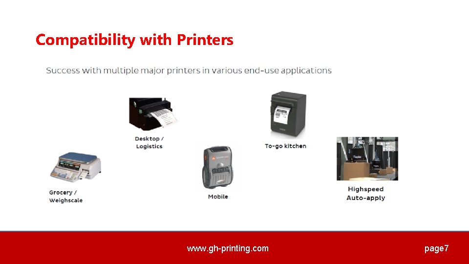 Linerless Label Introduction GH Printing Common Objectives when