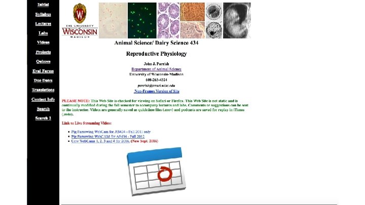 Animal ScienceDairy Science 434 Reproductive Physiology Introduction and