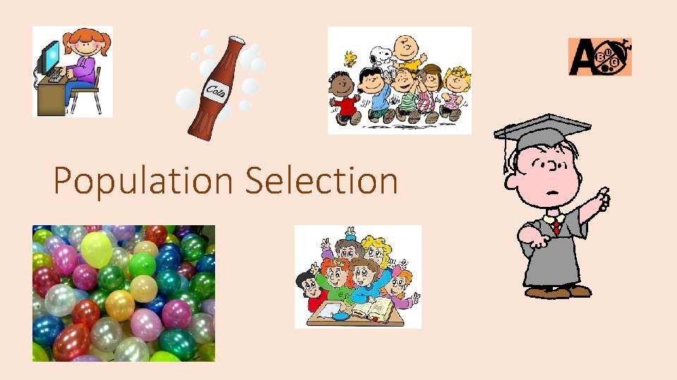 Pop Sels for Everyone Banner Population Selection and