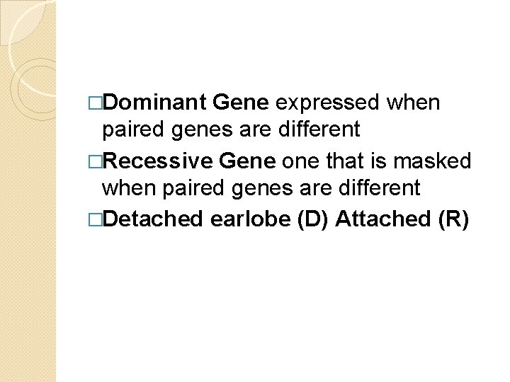 Heredity and Behavior Is it all in the
