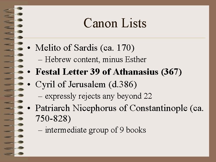 The Biblical Canon History and Theology Knt Traditional