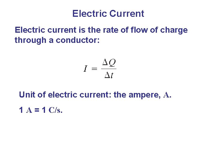 Electric Potential and Currents The Electric Battery Volta