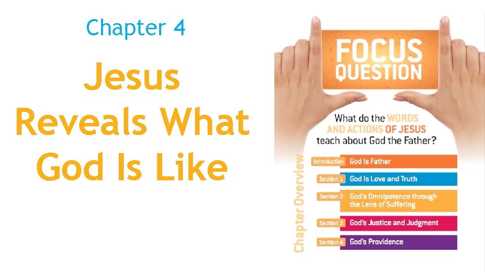 CHAPTER 4 Chapter 4 Jesus Reveals What God