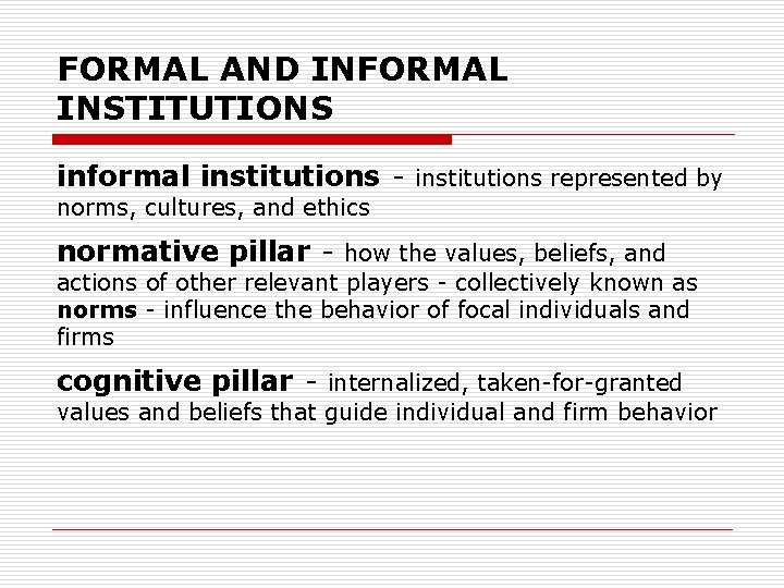 LEARNING OBJECTIVES After studying this chapter you should
