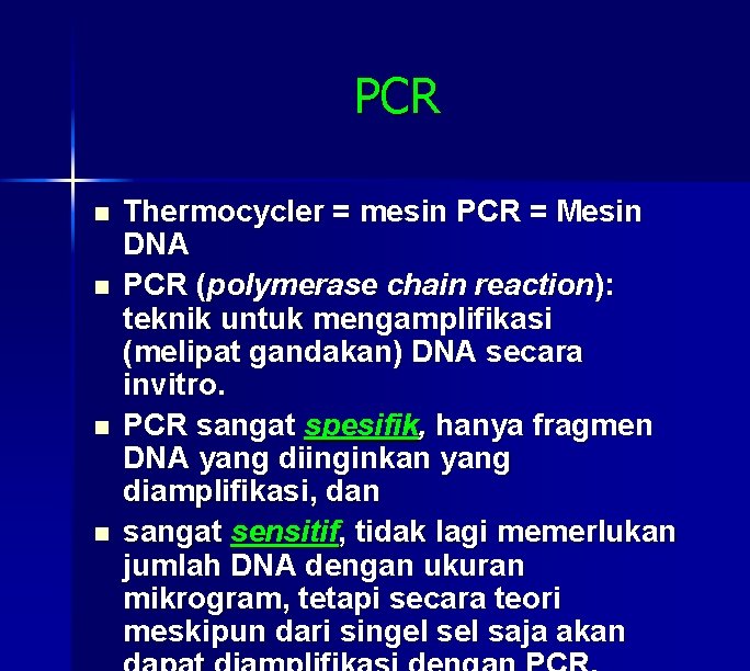 Bagaimana mengukur diversitas genetik Marka molekuler Reaksi PCR