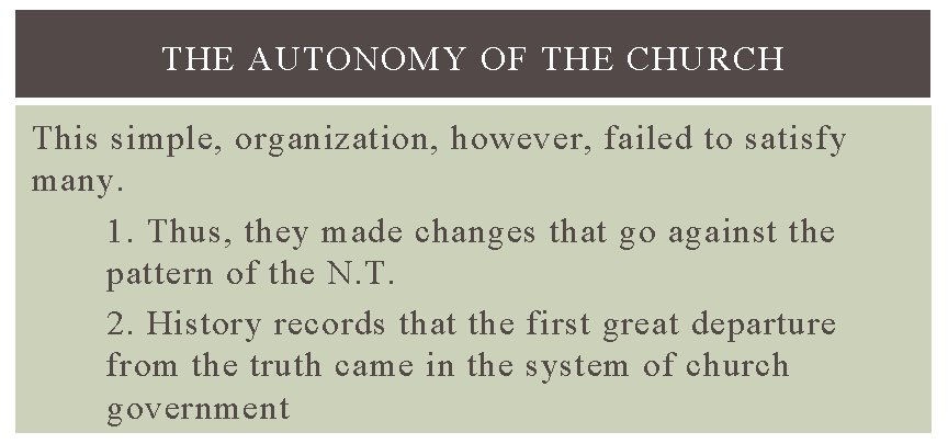 WHY I AM A MEMBER OF THE CHURCH
