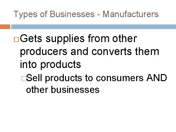 BUSINESS IN THE US ECONOMY Impact on Community