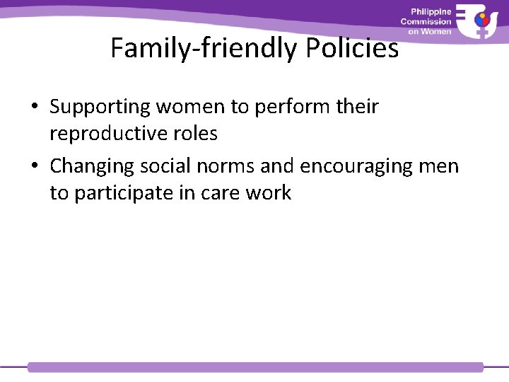 Familyfriendly Policies and Programs in the Philippines Initiatives
