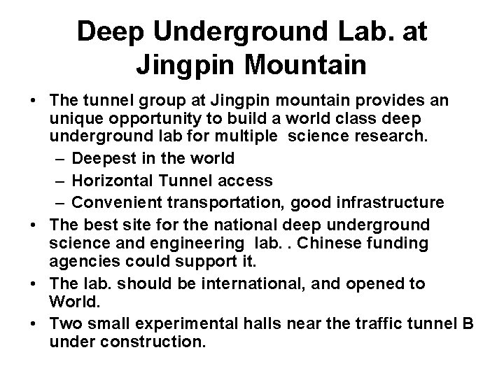 China Deep Underground Laboratory and Dark Matter Search