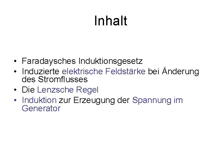 Induktion bei nderung des magnetischen Flusses Mit mathematischer