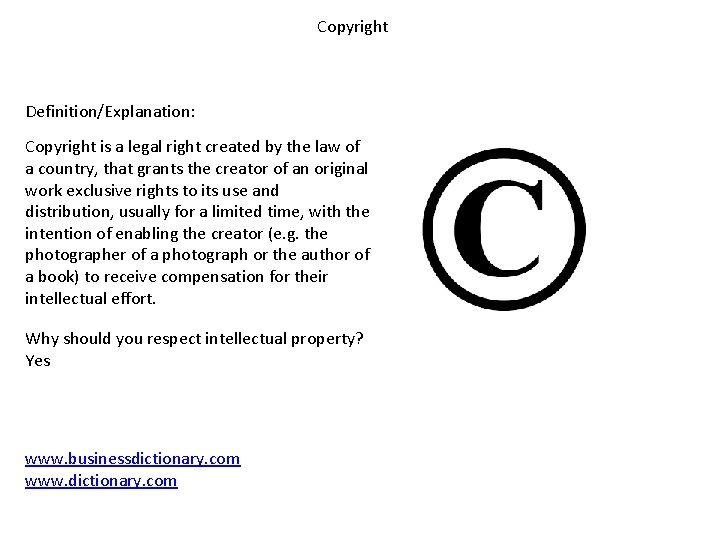 Copyright and Fair Use Guidelines By Grant Bond