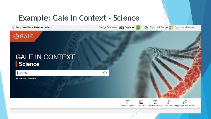 How to use the NWSS Library Databases What