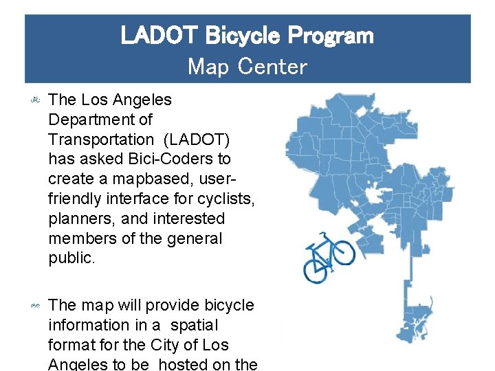 bicicoders Putting the code between your legs Presented