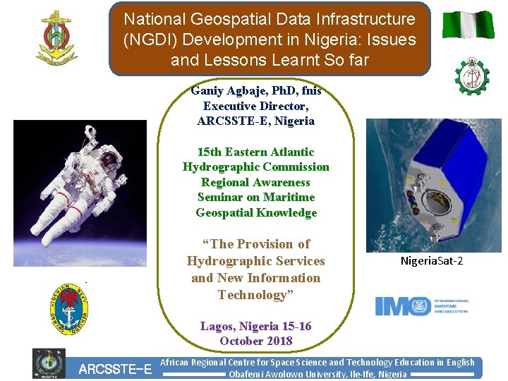 National Geospatial Data Infrastructure NGDI Development in Nigeria