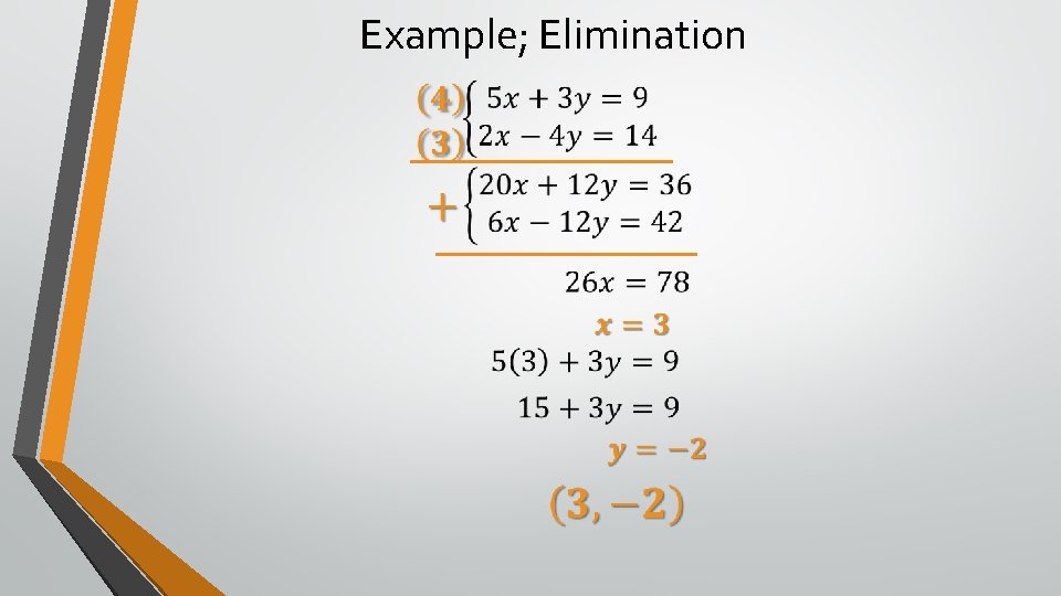 Multivariable Systems Skill 18 Objectives Use Substitution and