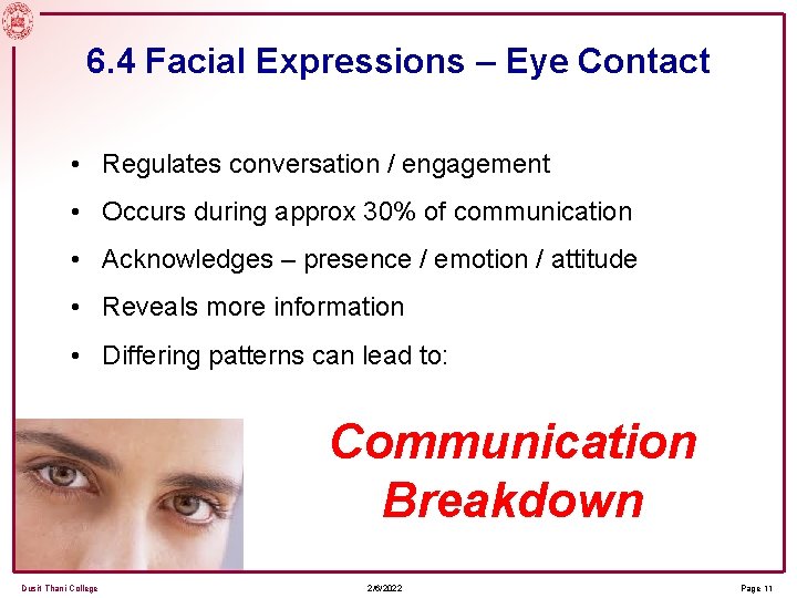 Principles of Communication Chapter 6 NonVerbal Communication I