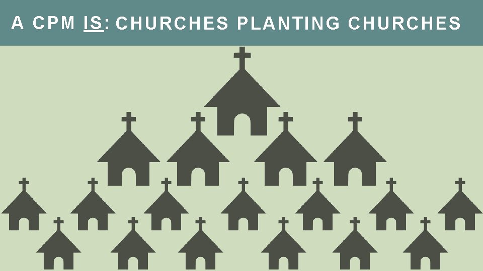 MODULE 6 INTRODUCTION TO CHURCH PLANTING MOVEMENTS BY