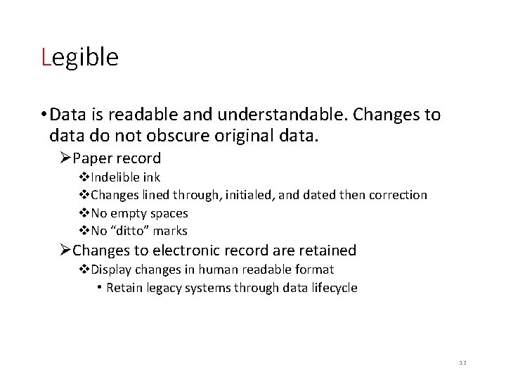 Data Integrity and Regulatory Compliance Background IPECAmericas Trade