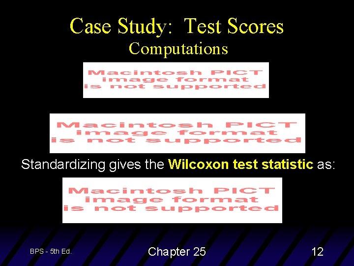 Chapter 25 Nonparametric Tests BPS 5 th Ed
