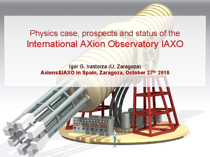 Physics case prospects and status of the International