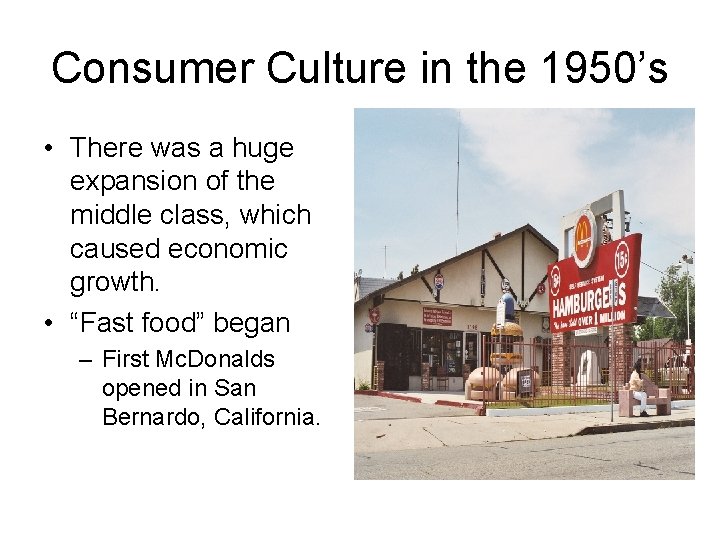 Chapter 37 The Eisenhower Era Affluence and its