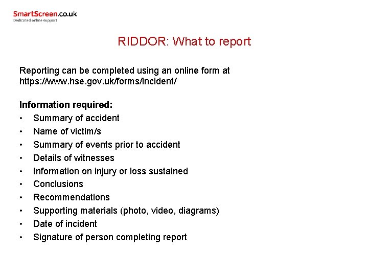 Unit 301 Engineering health and safety Health Safety