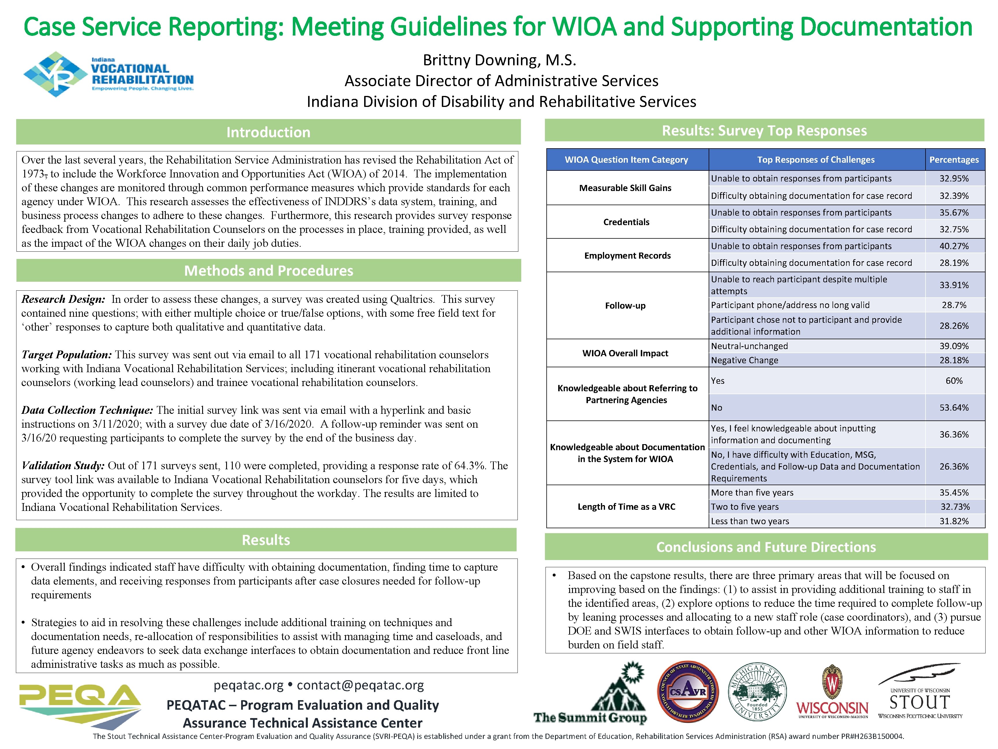 Case Service Reporting Meeting Guidelines for WIOA and