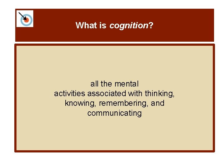 Learning Targets Module 34 Thinking Concepts and Creativity