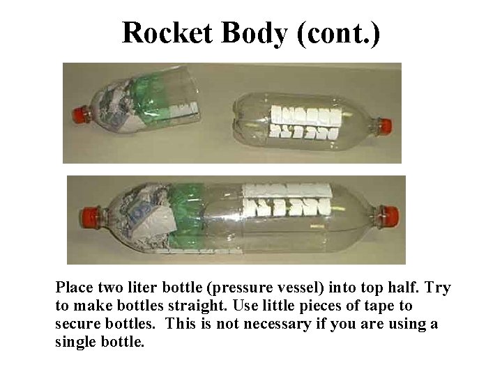 An Introduction to Water Rocketry Mr Young Science