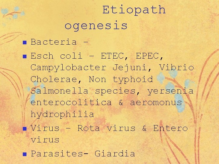 Acute diarrhea in children BY MBBSPPT COM Learning