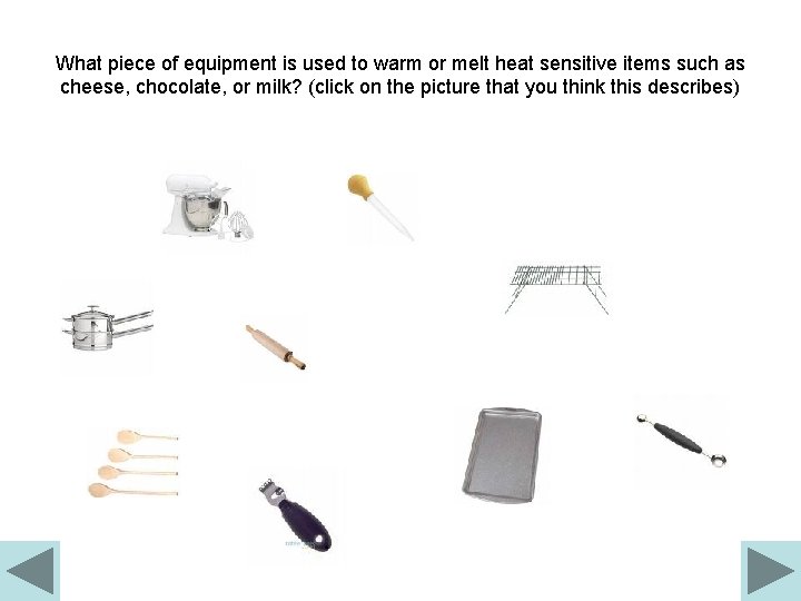 Weights and Measures Equivalents and Equipment By Leah