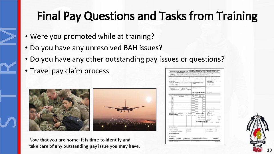 Readiness SOLDIER TRAINING READINESS S T R M