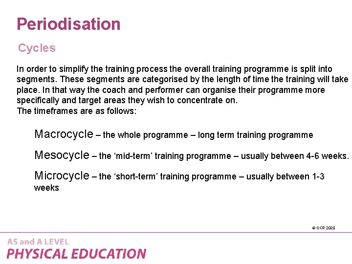 Component 1 1 2 b Preparation and training