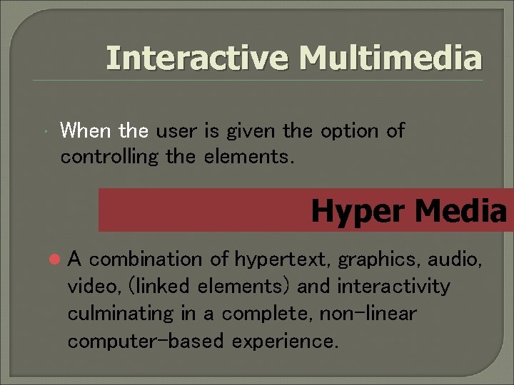 DEPARTMENT OF COMPUTER Introduction to Multimedia BCA 3