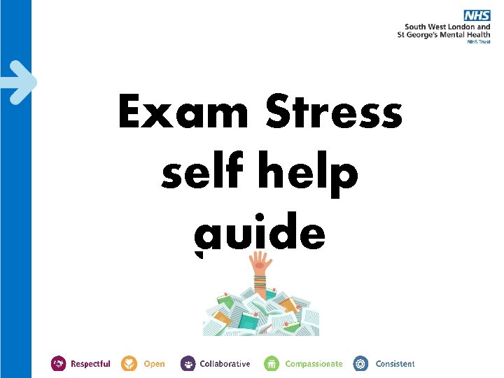 Exam Stress self help guide from Sutton Children
