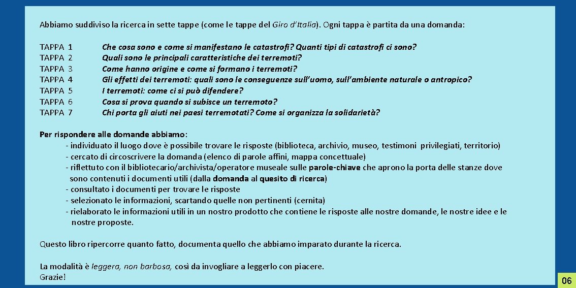 CLASSE 5 A Scuola Primaria H C Andersen