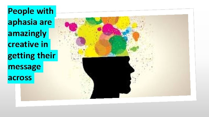 Aphasia Dysphasia Lost for Words Workshop About Aphasia
