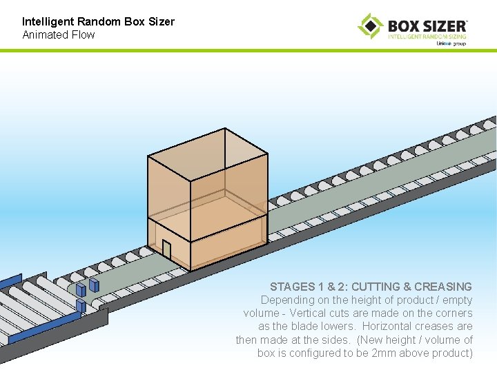 Intelligent Random Box Sizer Animated Flow Intelligent Random