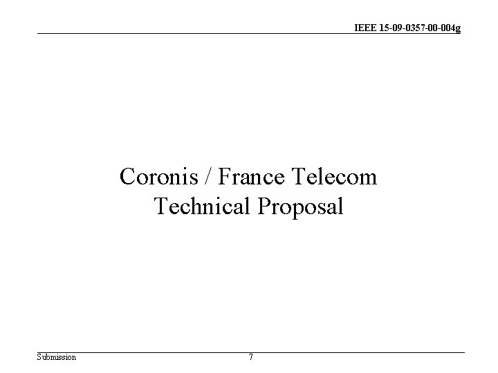IEEE 15 09 0357 00 004 g Project