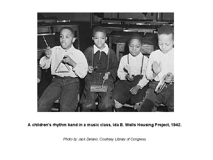 The Ida B Wells Housing Project A History