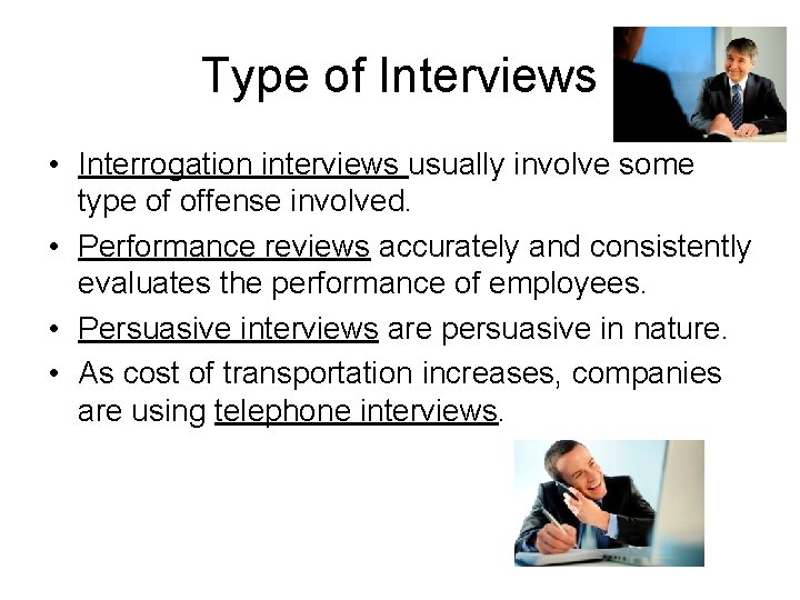 Chapter 7 Basic Information for All Types of